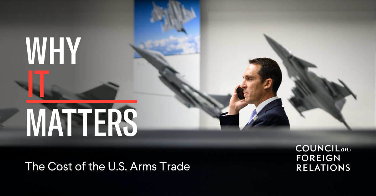 The Cost of the U.S. Arms Trade | Council on Foreign Relations