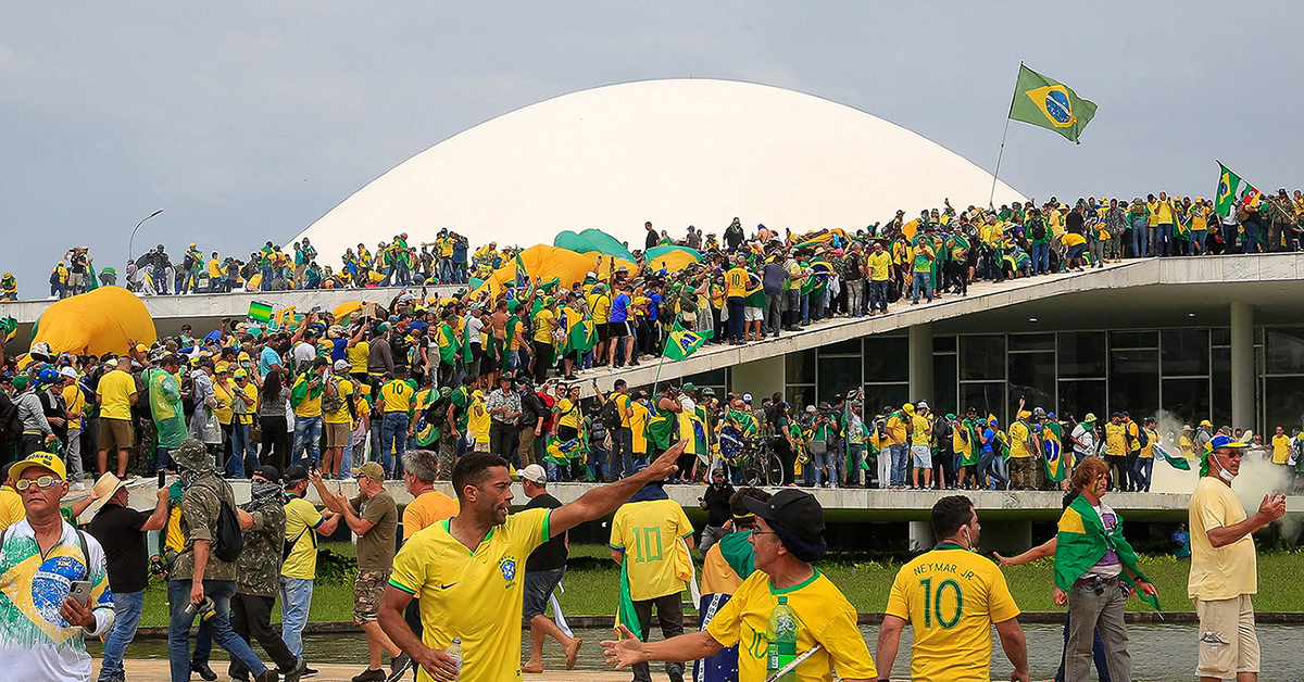 Images from Brazil Show Protesters Storming the Capitol